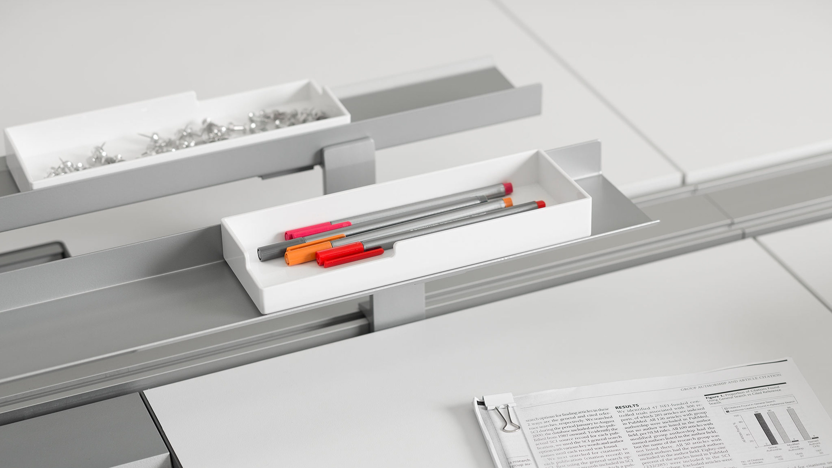 SOTO – Shelf + Rail - WorkSpace Interiors